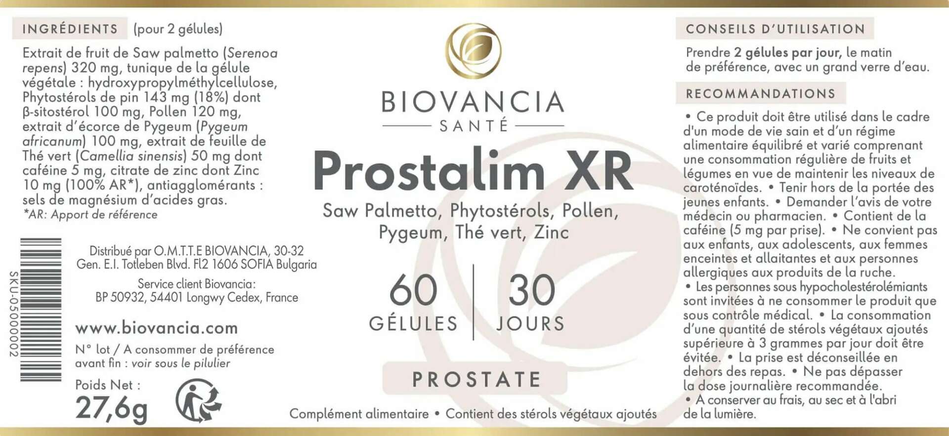 Prostalim XR avis : Votre prostate régénérée (2023)